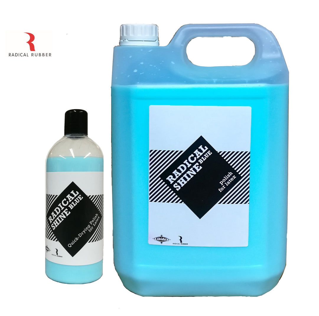 RadicalShine BLUE polish – Libidex Ltd T/A Radical Rubber
